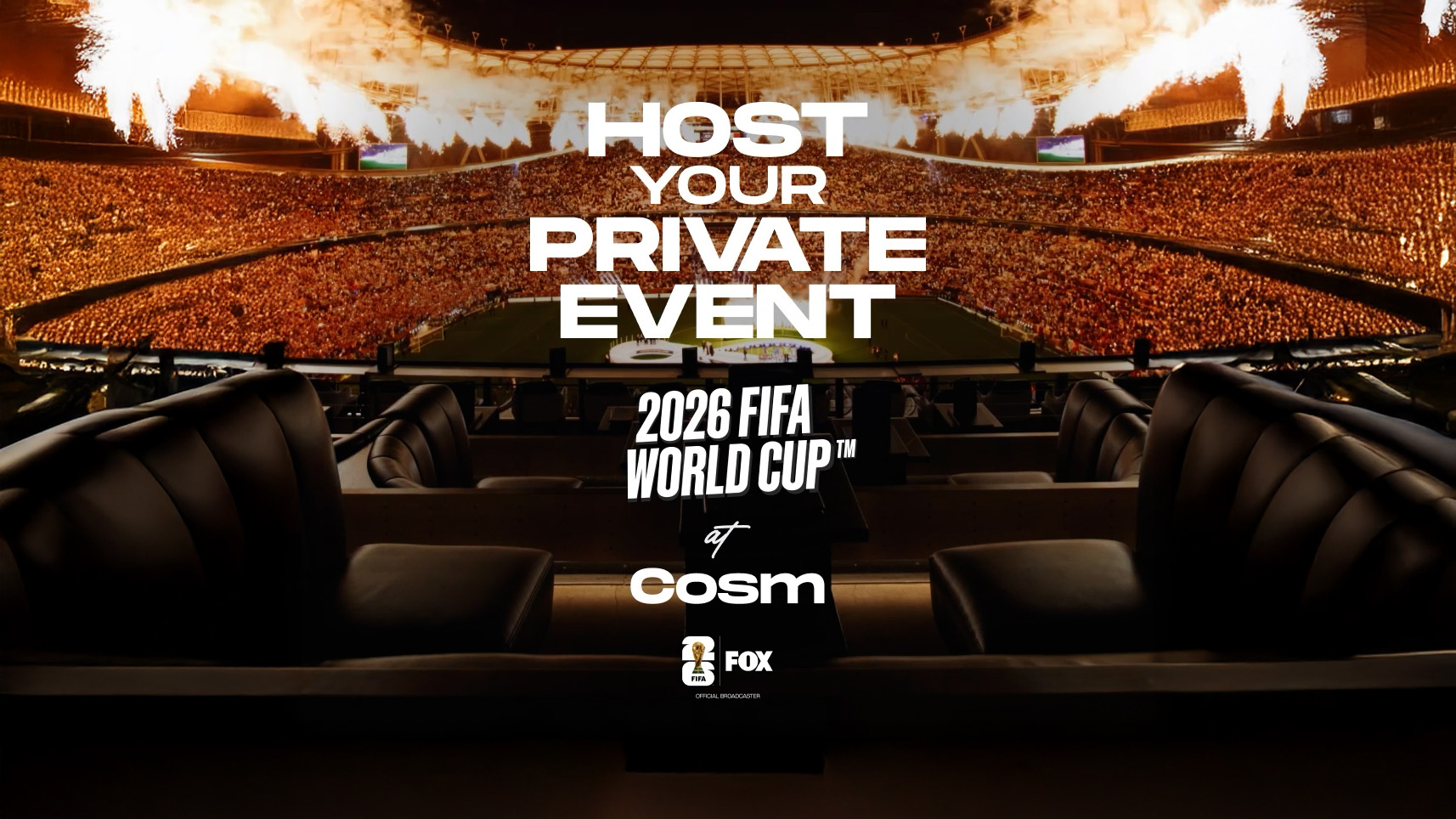 The Best Way to Watch World Cup 2026 | Cosm World Cup Presale Tickets
