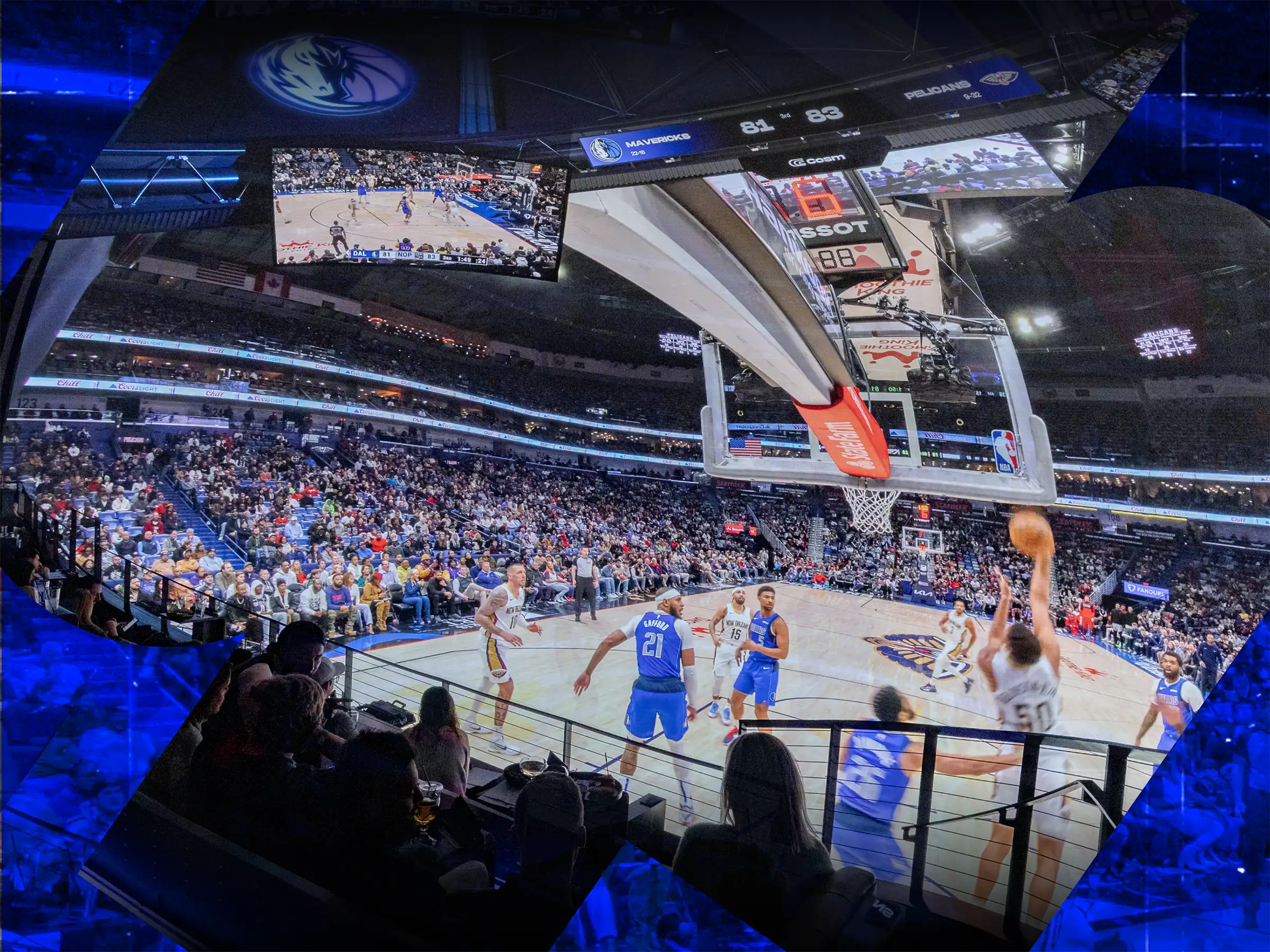 NBA & NHL Playoffs at Cosm | Dallas