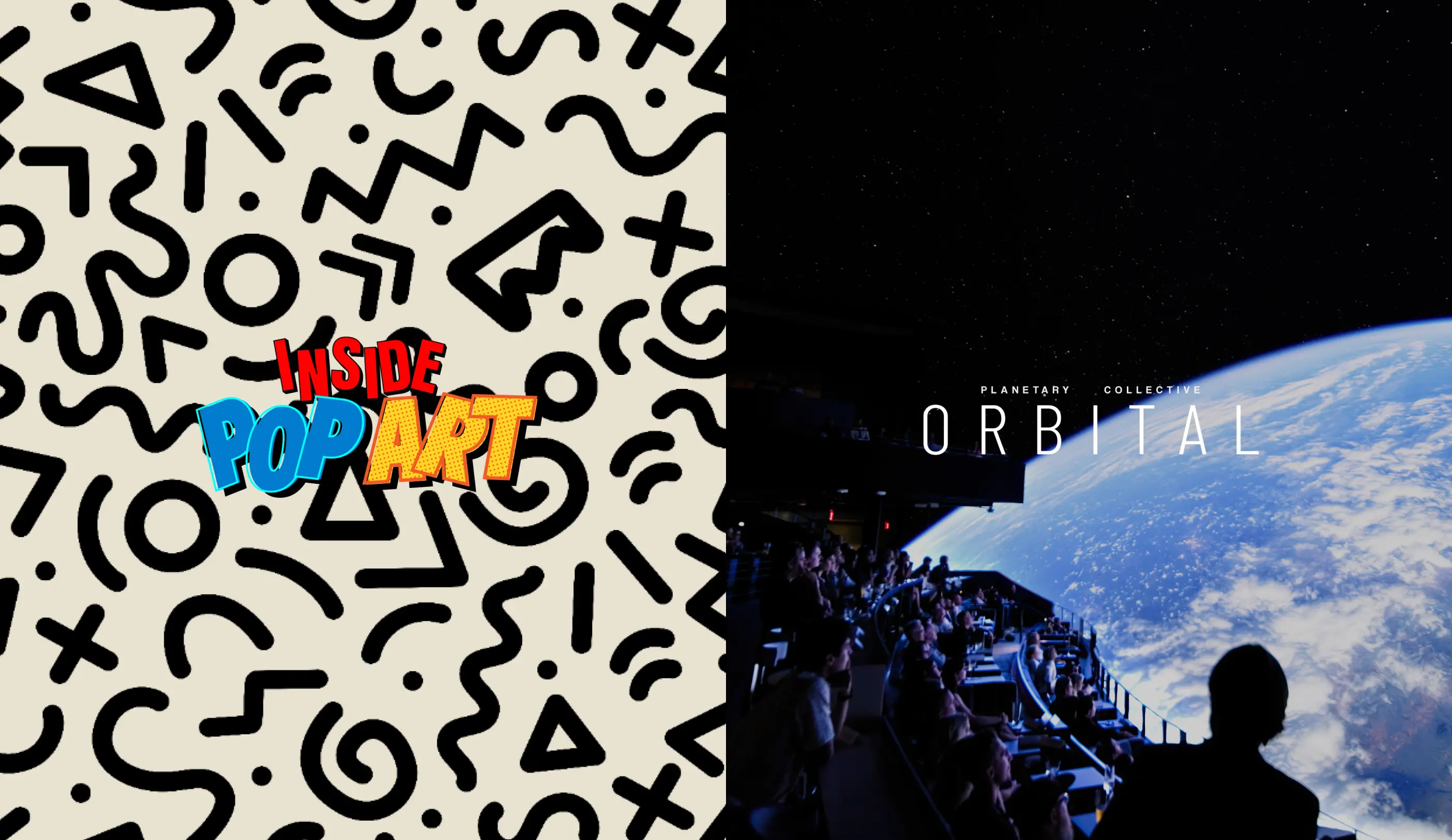 Double Feature Event - Inside Pop Art & Orbital