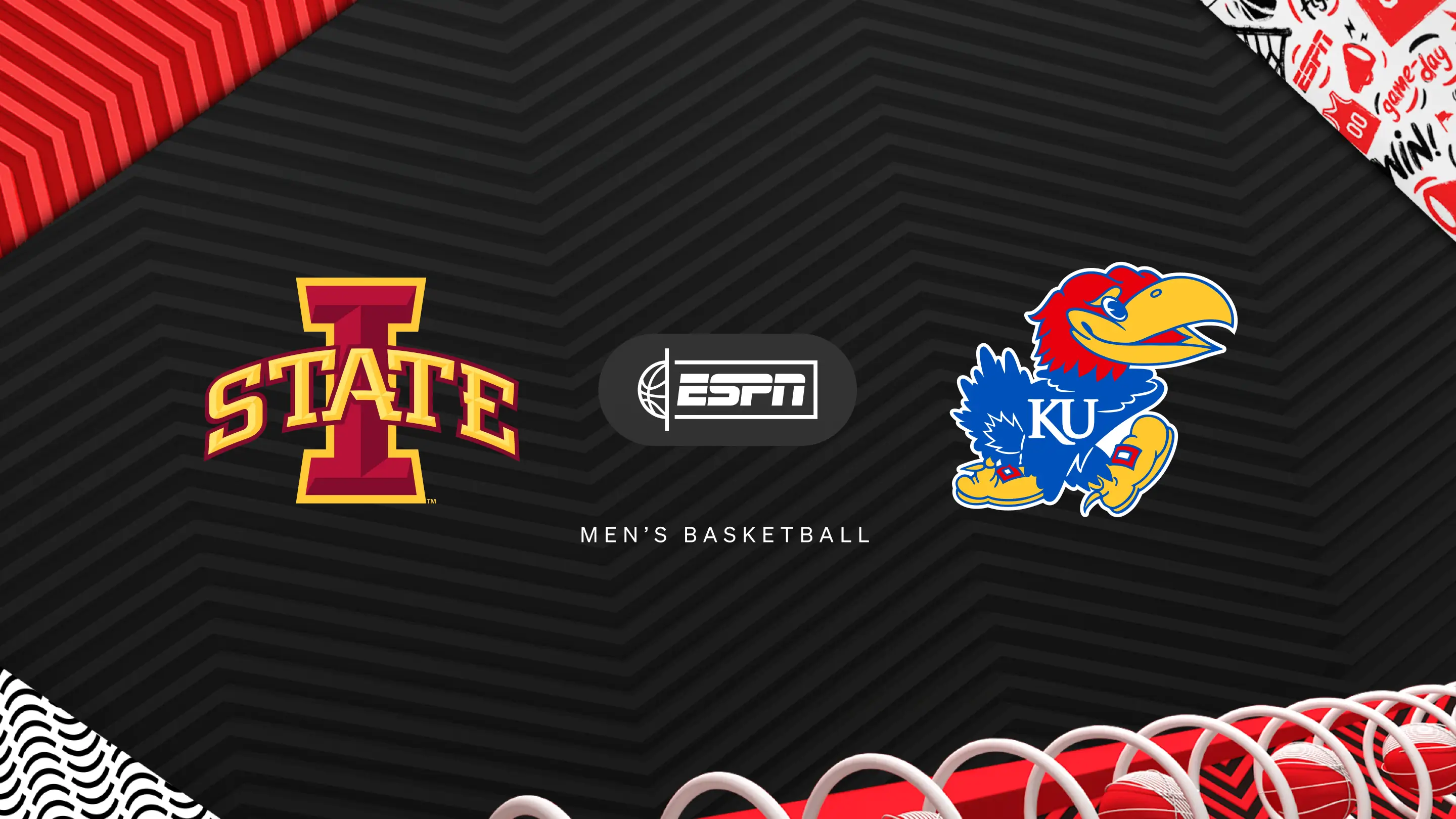 NCAAM: Iowa State @ Kansas