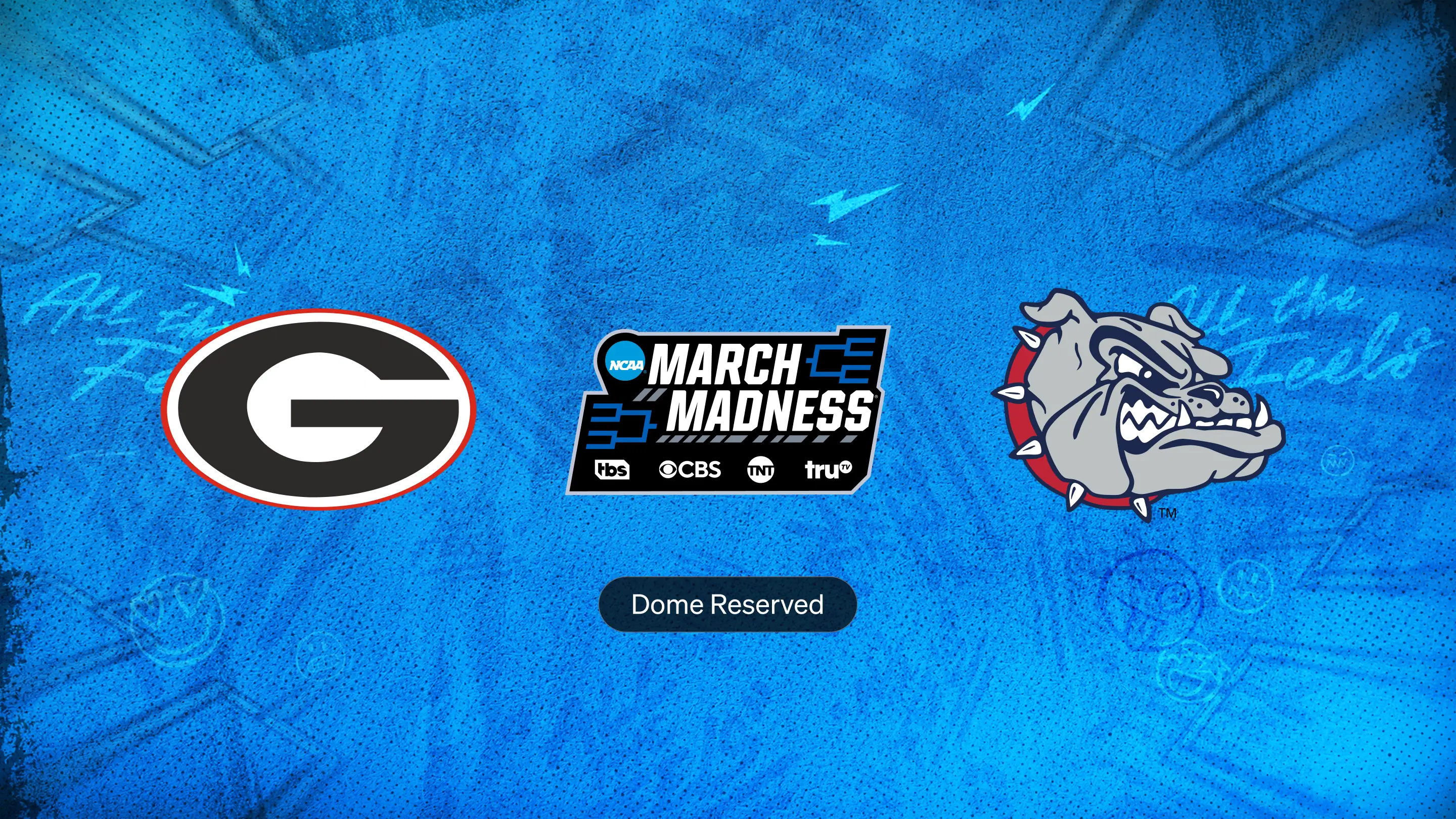 March Madness: First Round, (9) Georgia vs. (8) Gonzaga