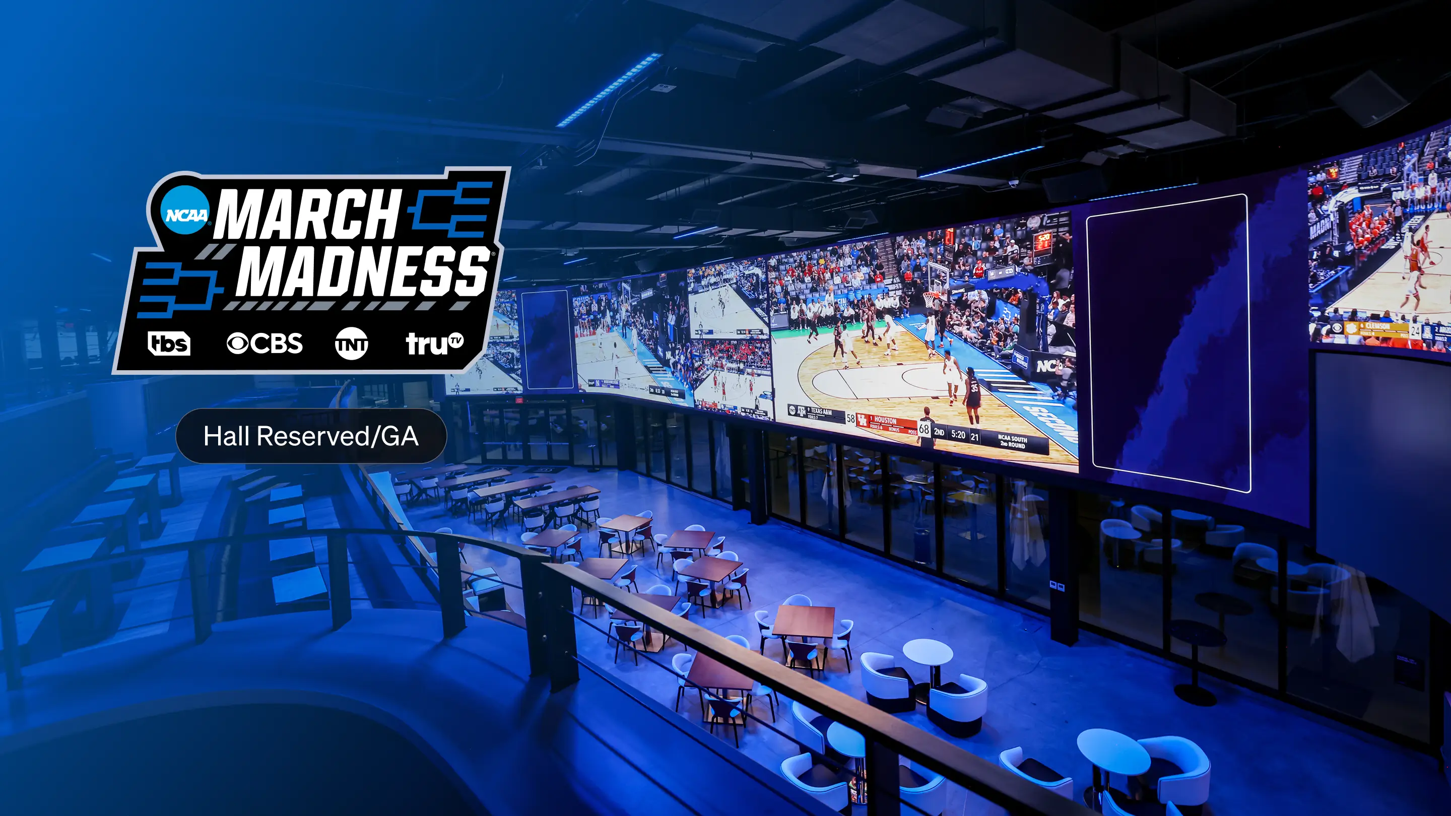 March Madness: Half Day in The Hall - Early Slate