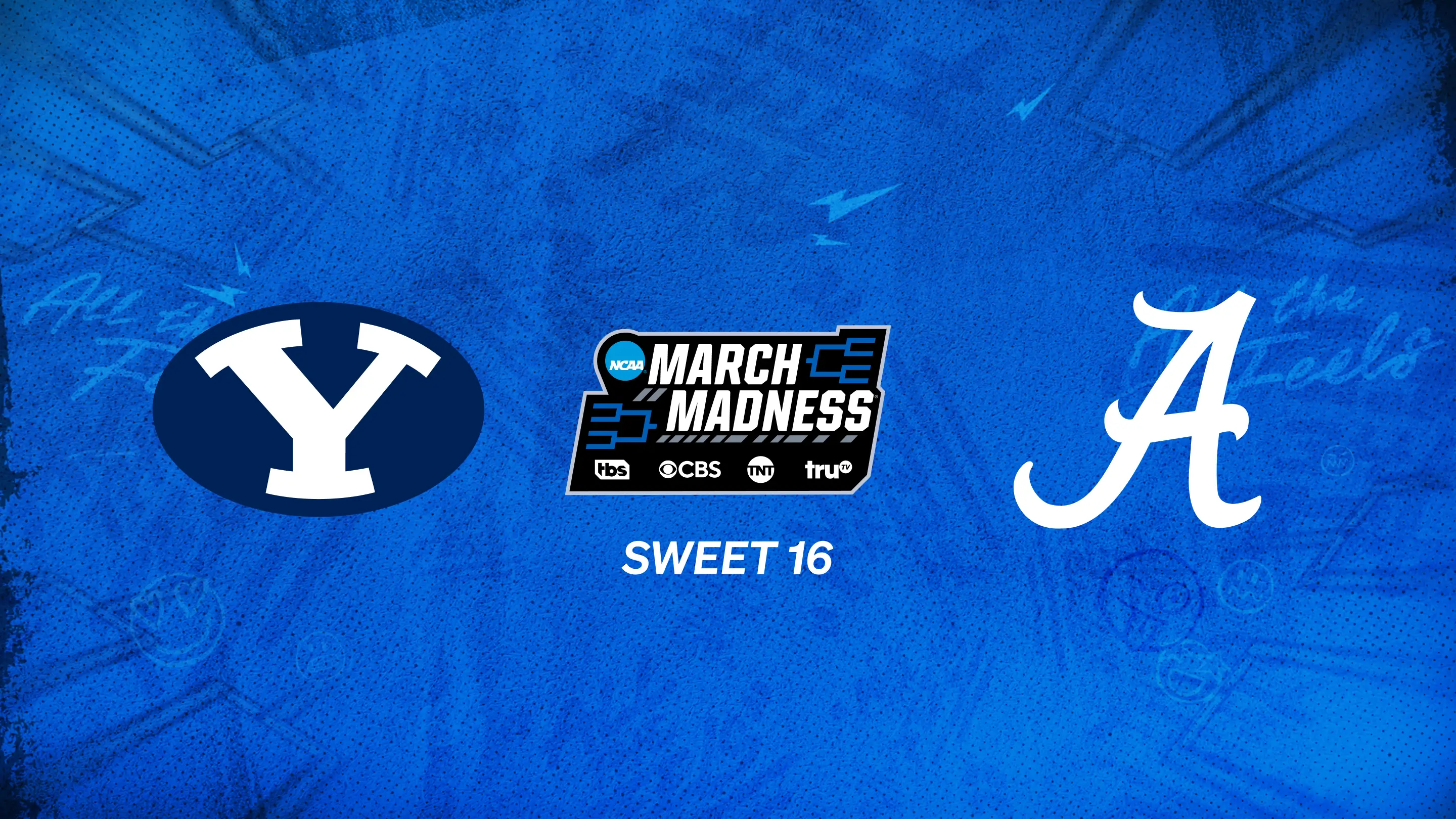 March Madness: Sweet 16: (6) BYU vs. (2) Alabama