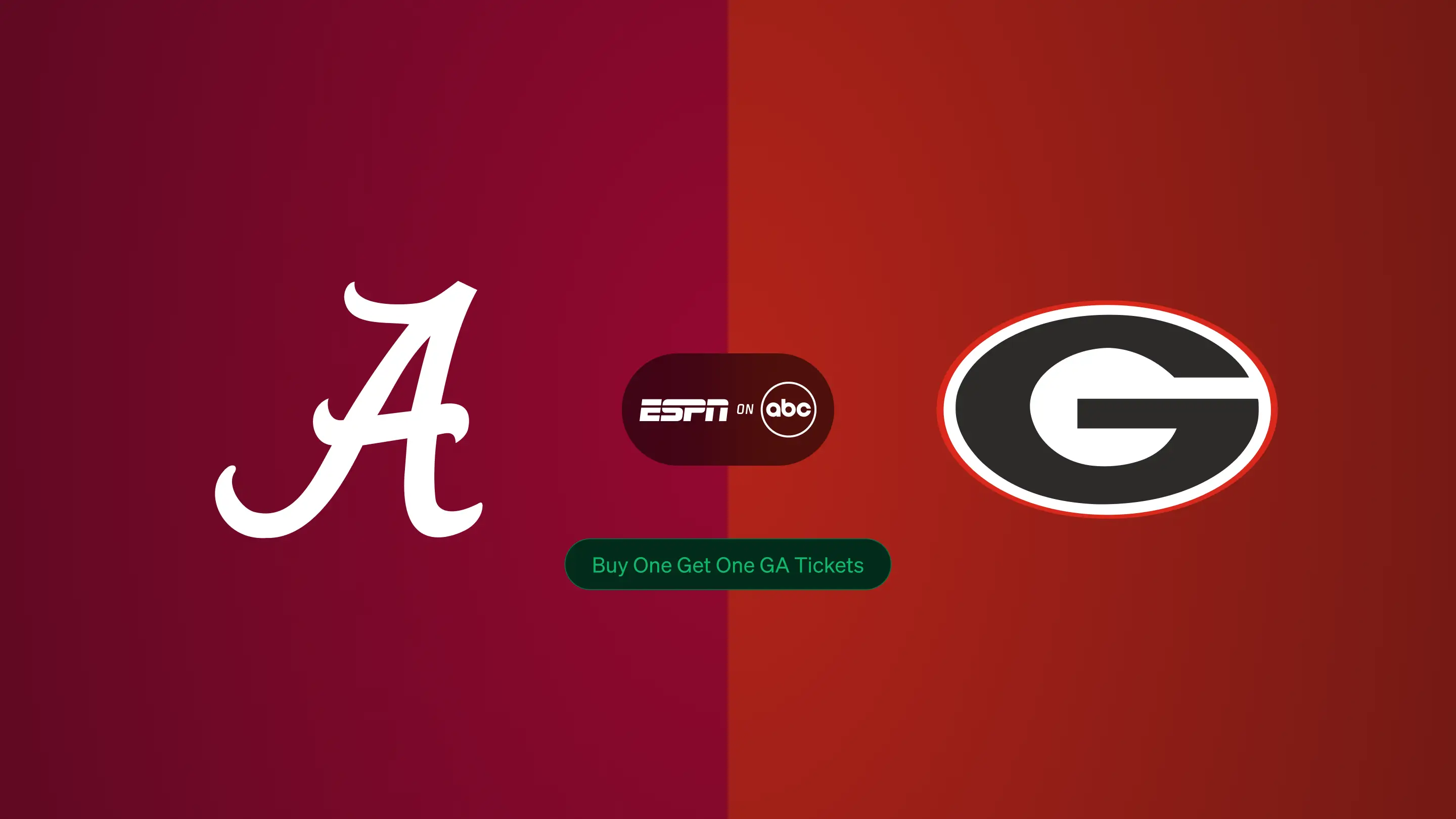 NCAAF: #17 Alabama @ #5 Georgia