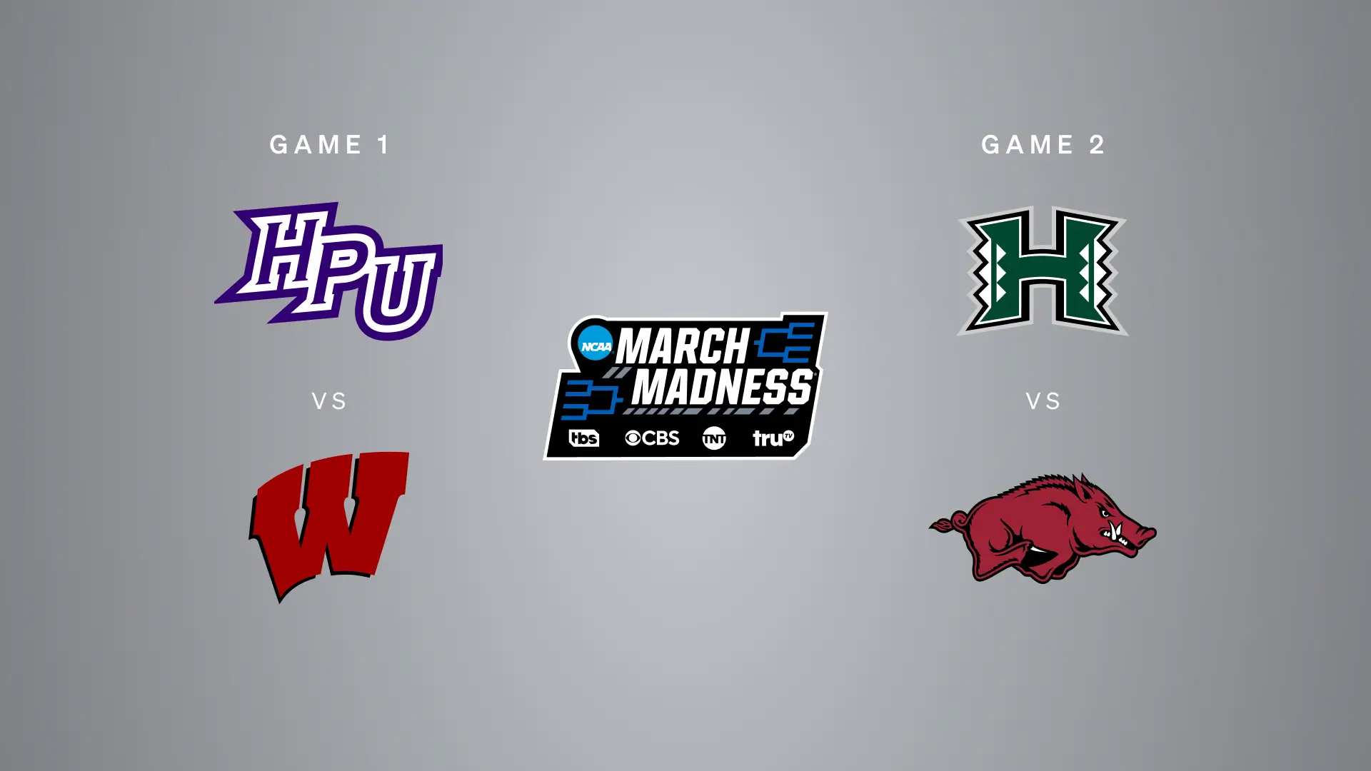 March Madness: #12 High Point vs. #5 Wisconsin & #13 Hawaii vs. #4 Arkansas