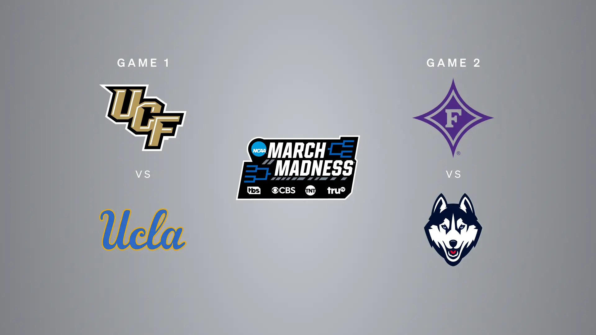 March Madness: #10 UCF vs. #7 UCLA & #15 Furman vs. #2 UConn